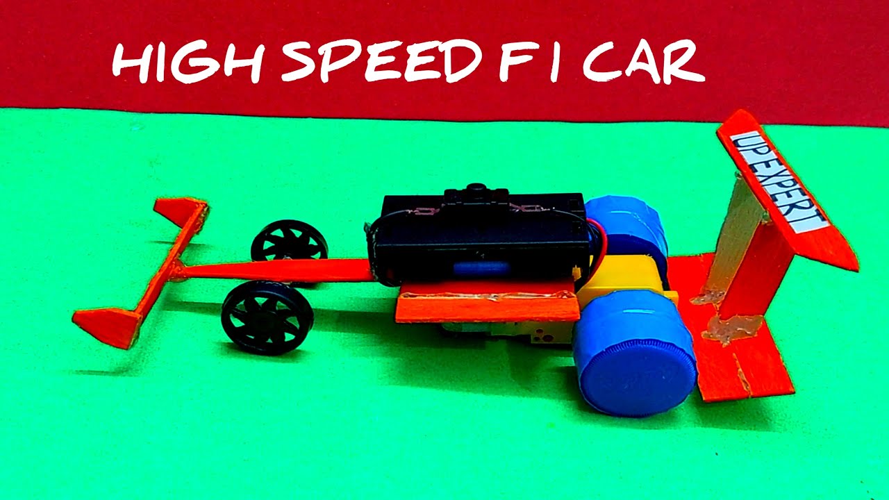 How to make Amazing F1 Racing Car Diy - Out of Wooden from DC motor at ...