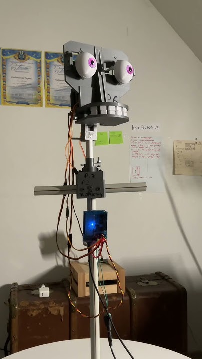 Thinking about changing Endos eyes 👀 #fnaf #animatronics #arduino - YouTube