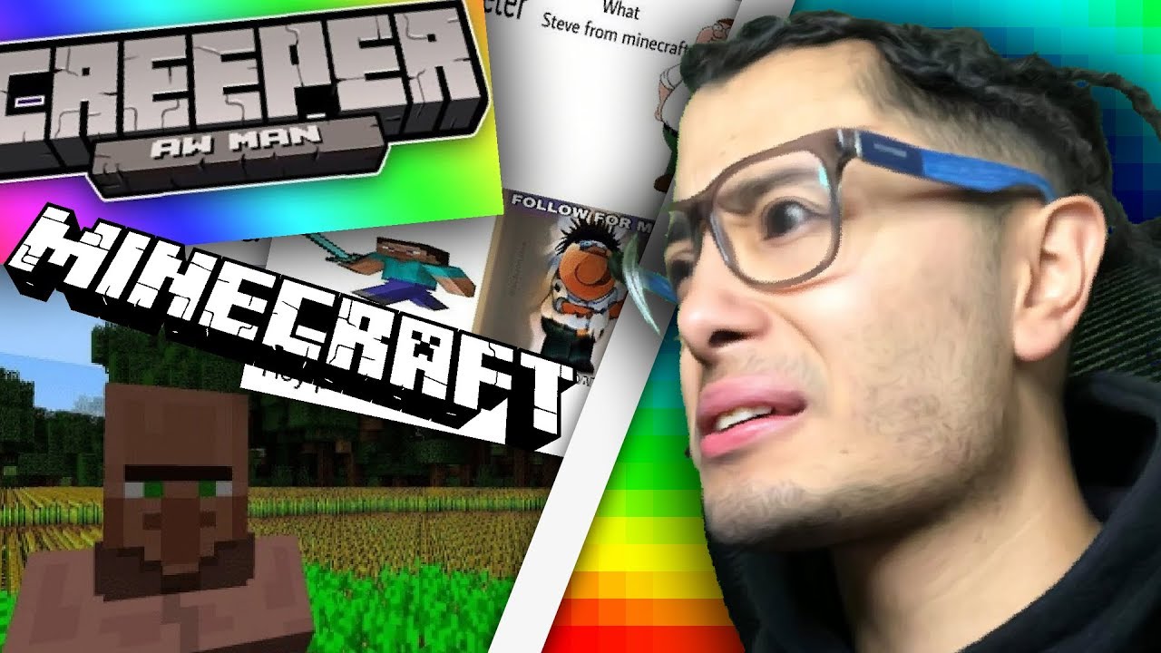 MEMES de MINECRAFT 2019 - YouTube