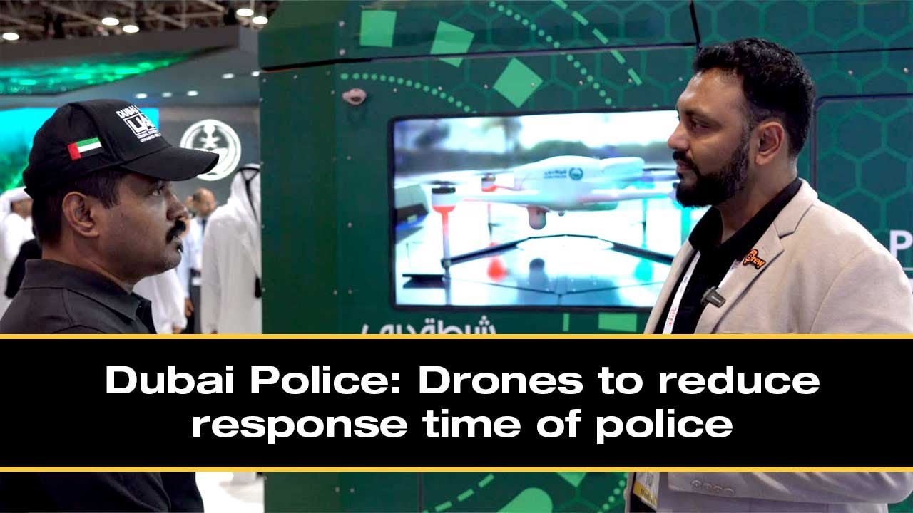 Dubai Police: Drones to reduce response time of police - YouTube