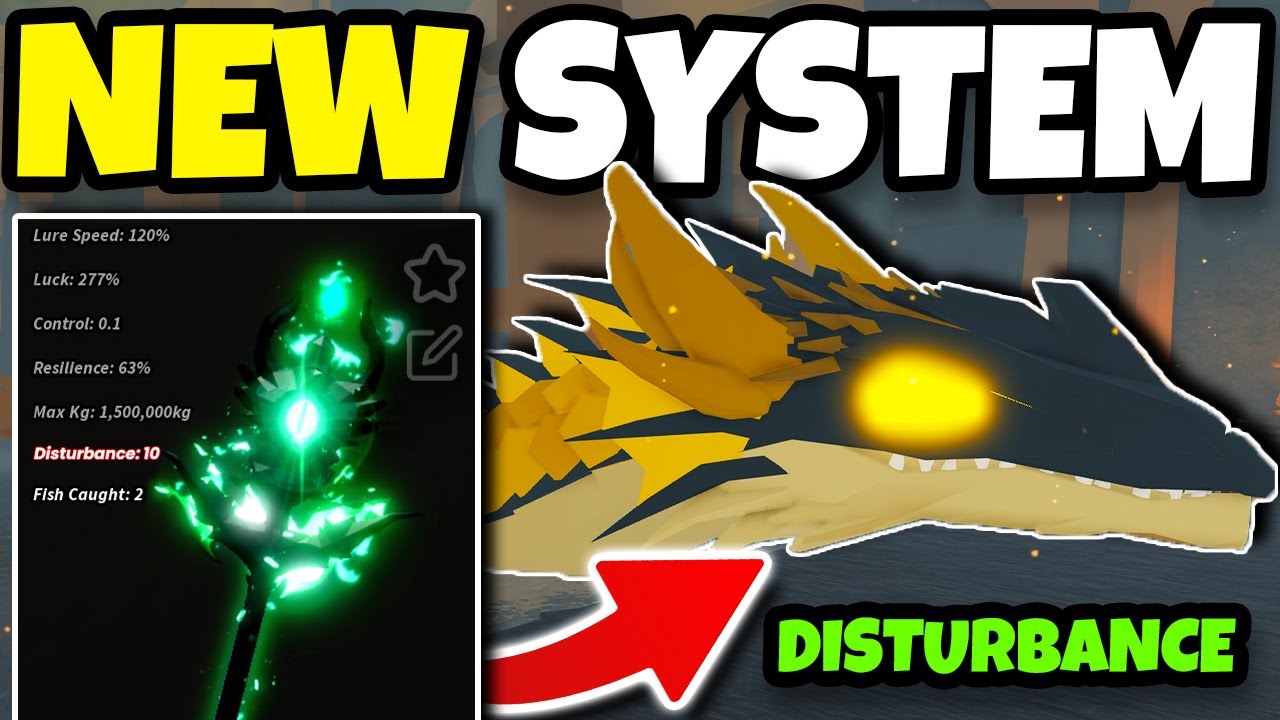 The NEW DISTURBANCE SYSTEM In Fisch Roblox! - YouTube