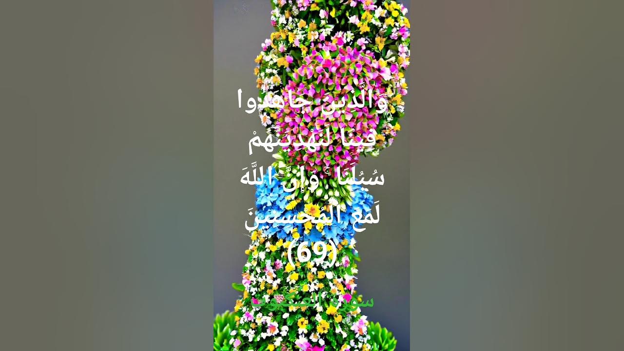 وَالَّذِينَ جَاهَدُوا فِينَا لَنَهْدِيَنَّهُمْ سُبُلَنَا ۚ وَإِنَّ