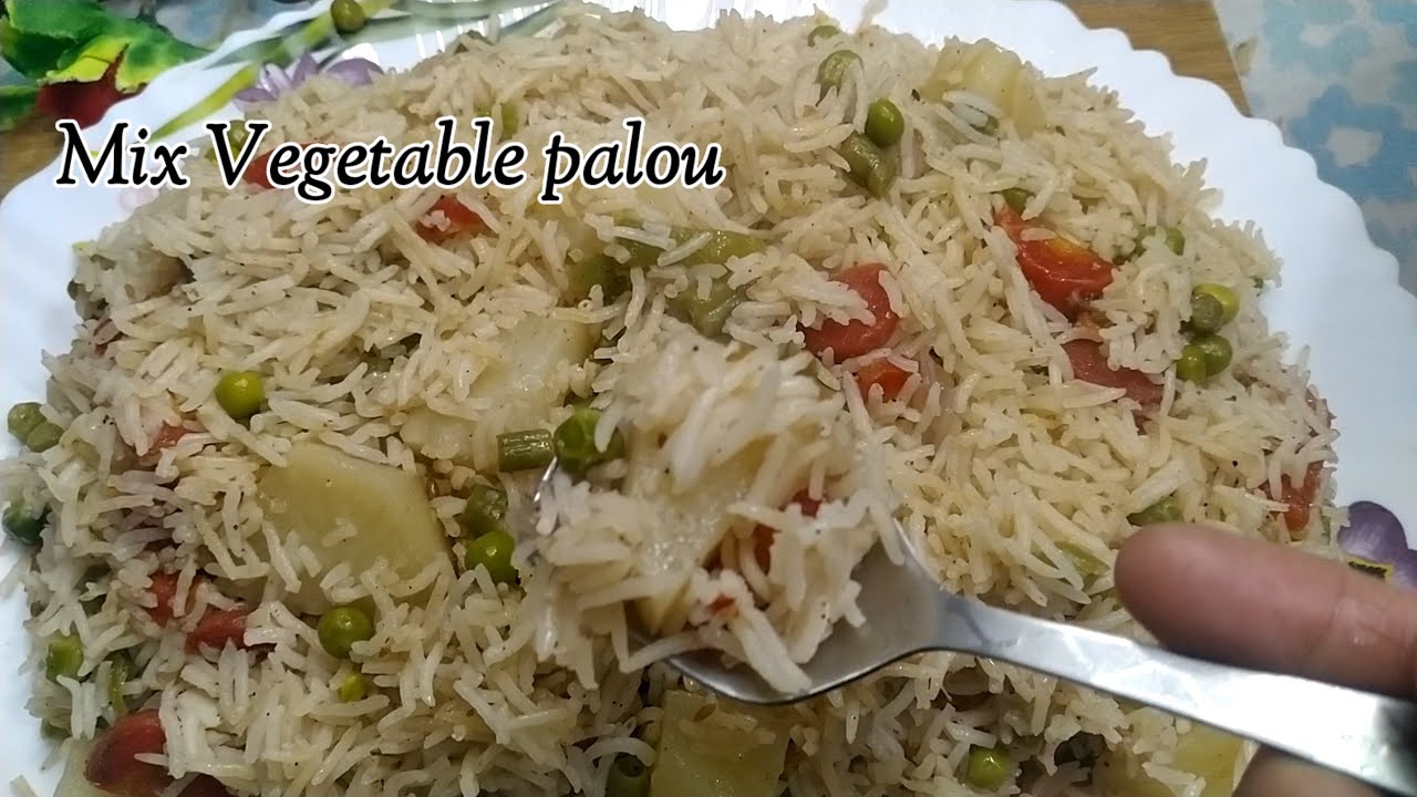 Ultimate Vegetable Pulao - One Pot Rice Recipe - YouTube