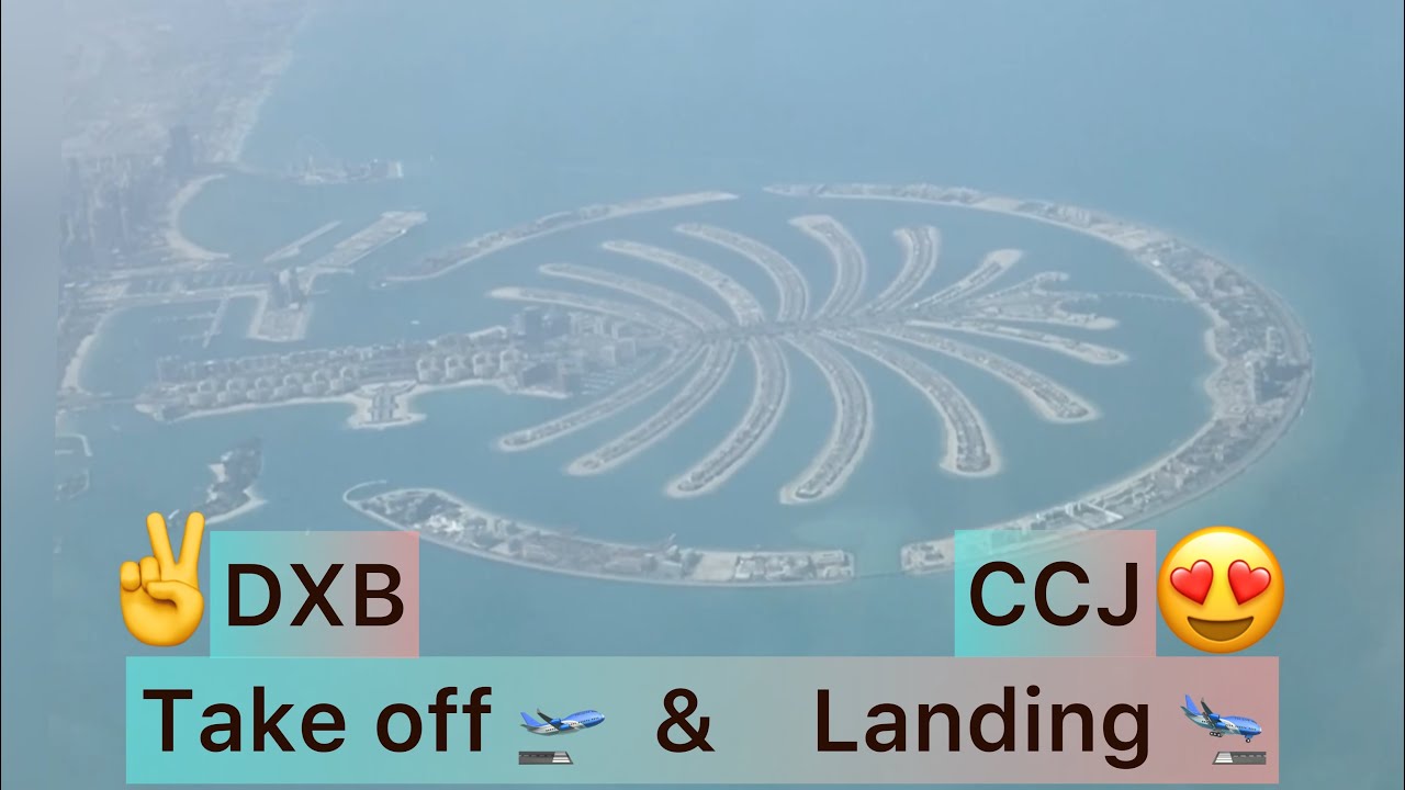 SpiceJet Taking off from DXB (Dubai) & Landing @ CCJ ( kozhikode ...