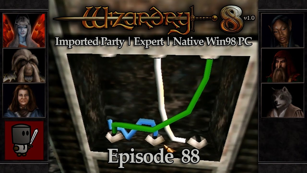 Training Console Maintenance - Wizardry 8 | Imported Party · Expert · Native Win98 PC - Episode ...