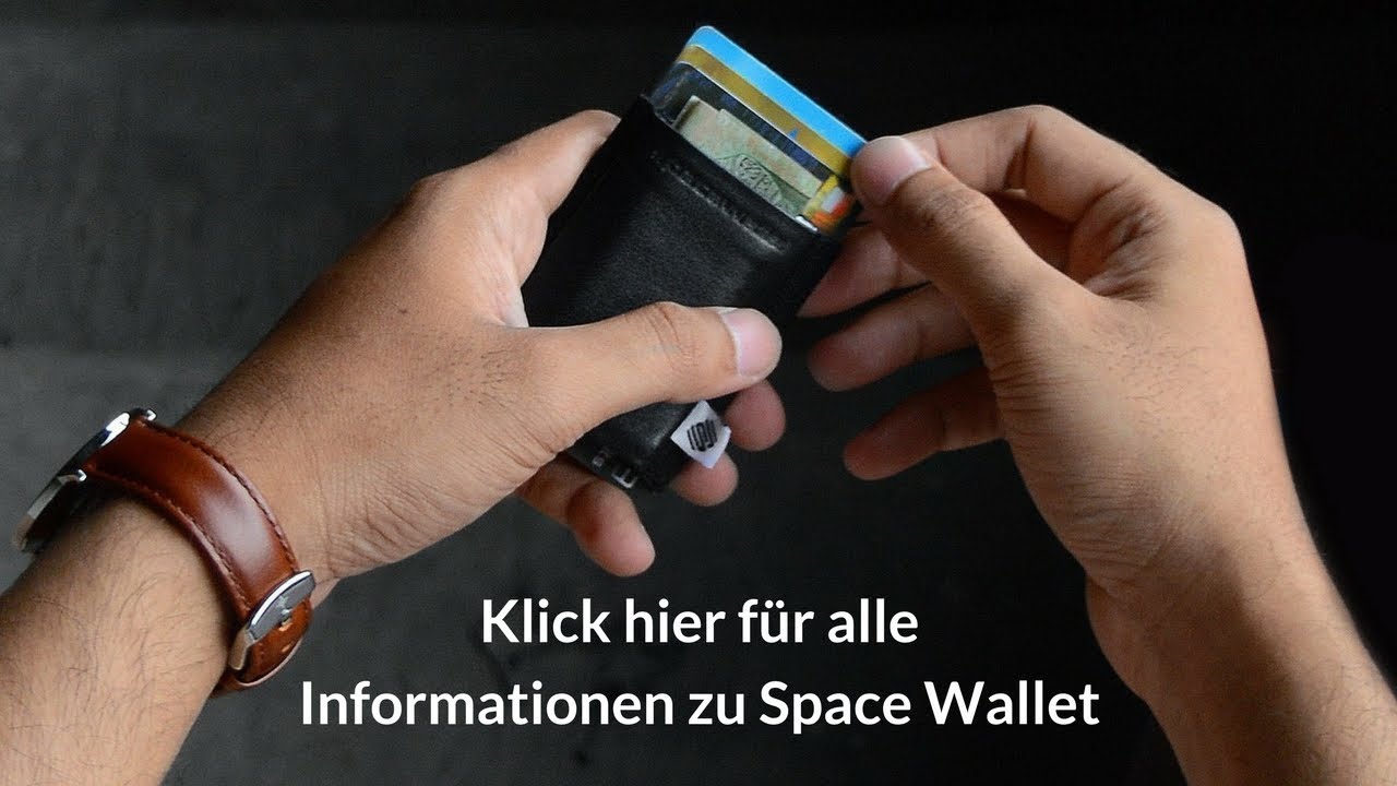 Space Wallet 2017 - Geldbeutel-Revolution - mit Untertiteln - YouTube