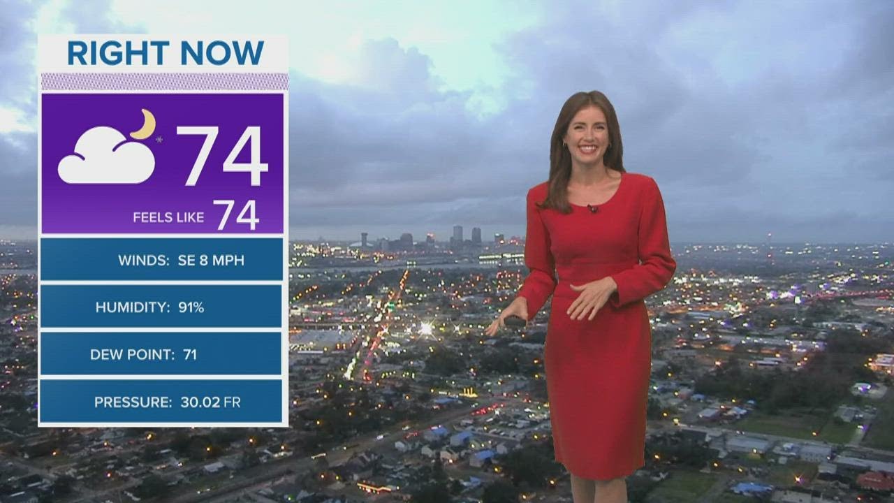 Cold front arrives late Saturday with some rain - YouTube