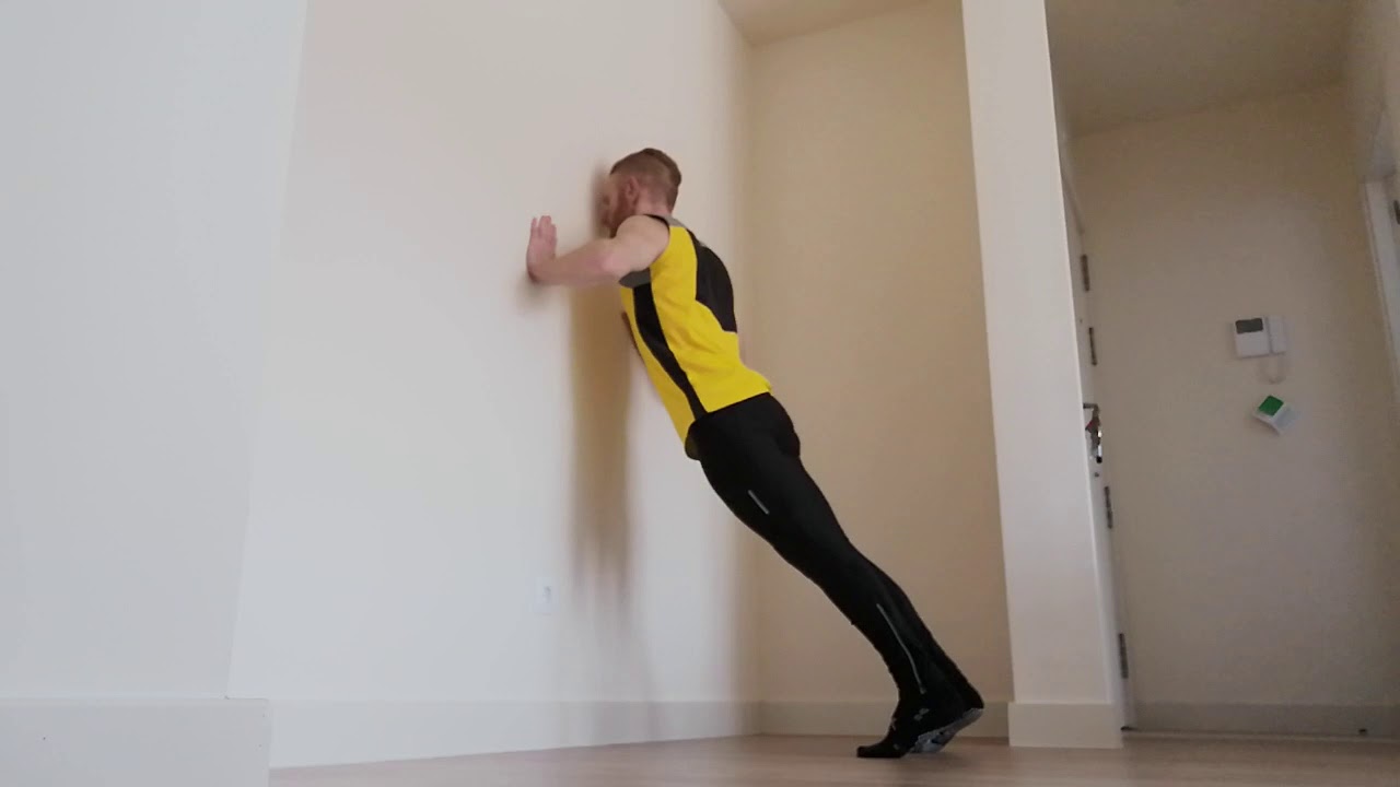 Push up con empuje en pared - Plan de Entrenamiento Exante - YouTube