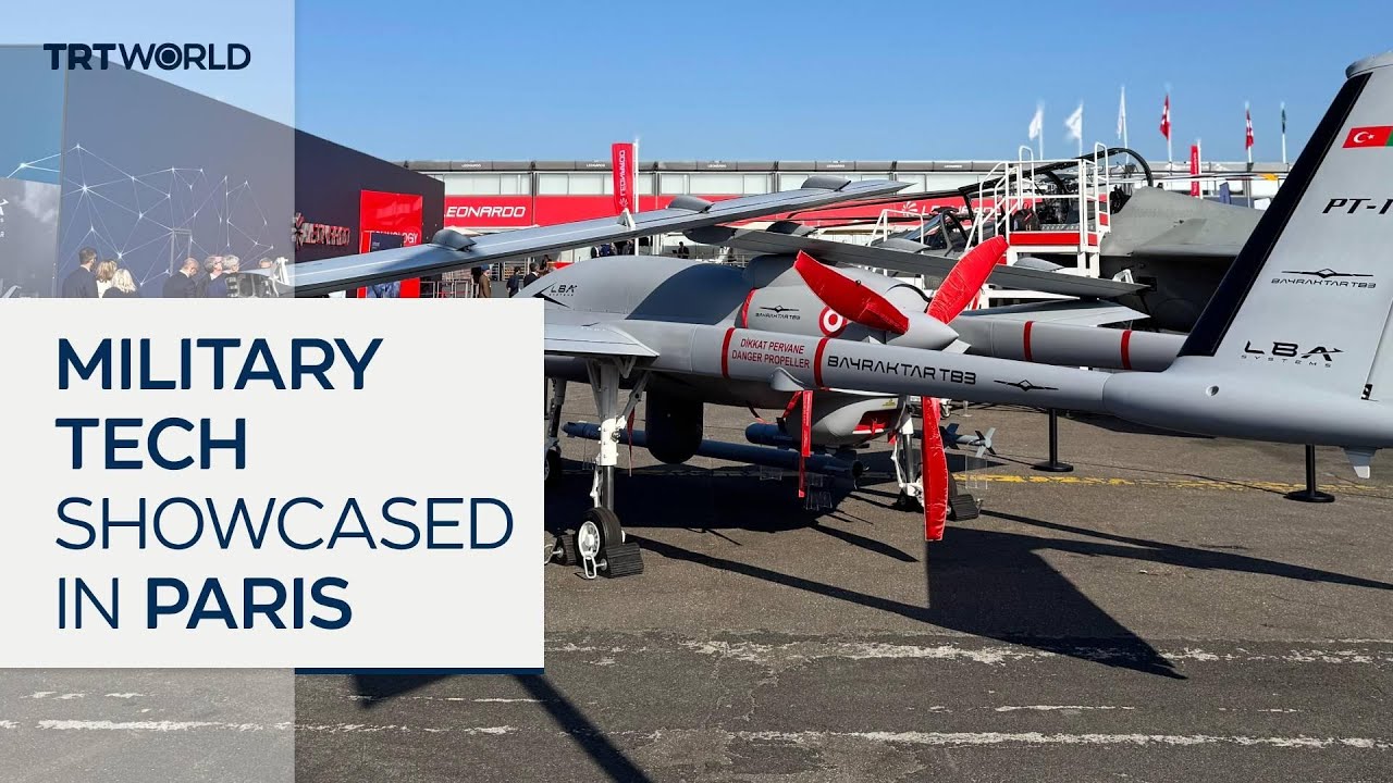 Paris Air Show displays latest in defence and aviation - YouTube