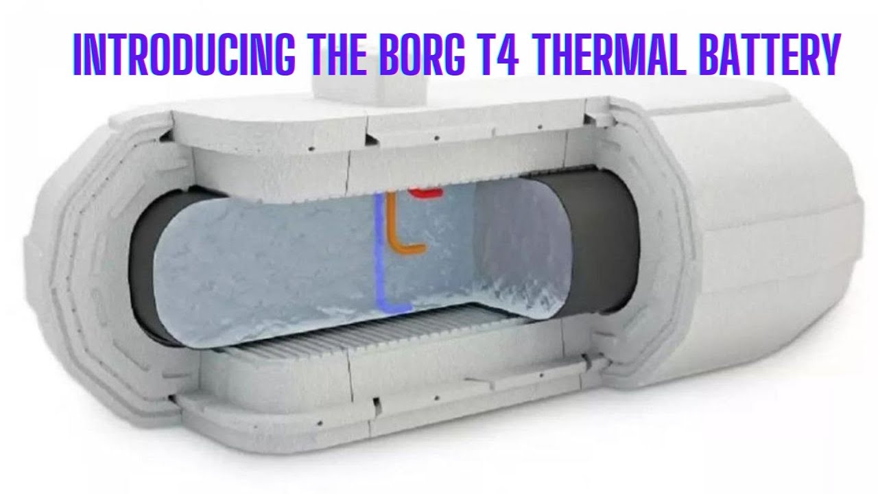 "Unlocking Tomorrow's Energy: Introducing the Borg T4 Thermal Battery ...