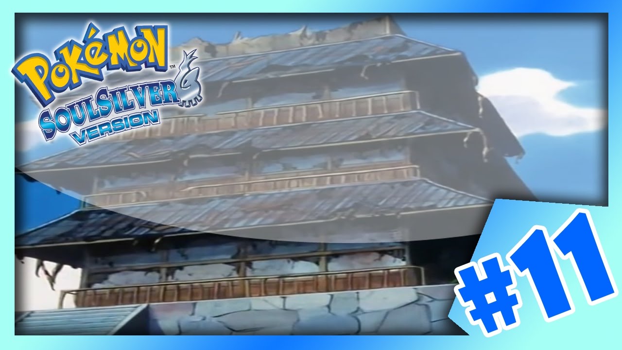 Pokémon: Soul Silver Part 11 -- Burned Tower - YouTube