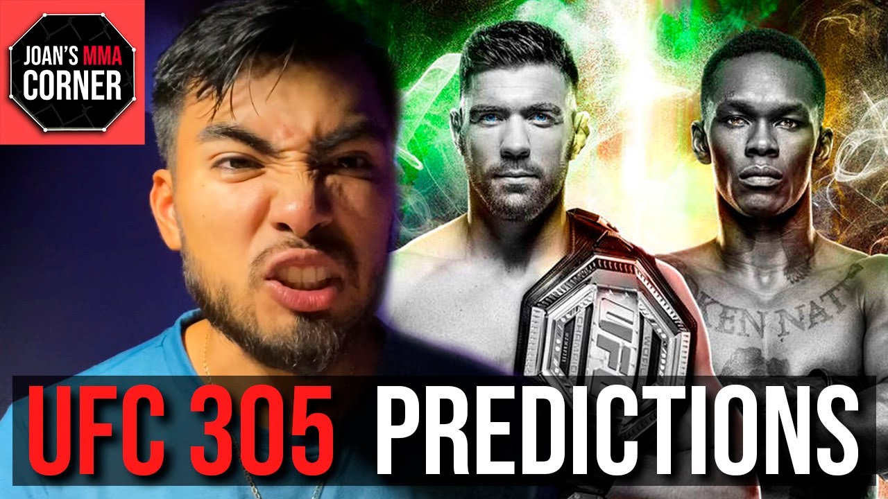 My UFC 305 Picks and Predictions - YouTube