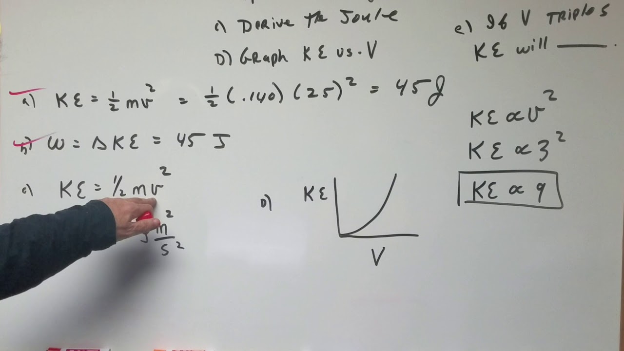 OAT Physics - Kinetic Energy - Dr. Jim Romano - YouTube