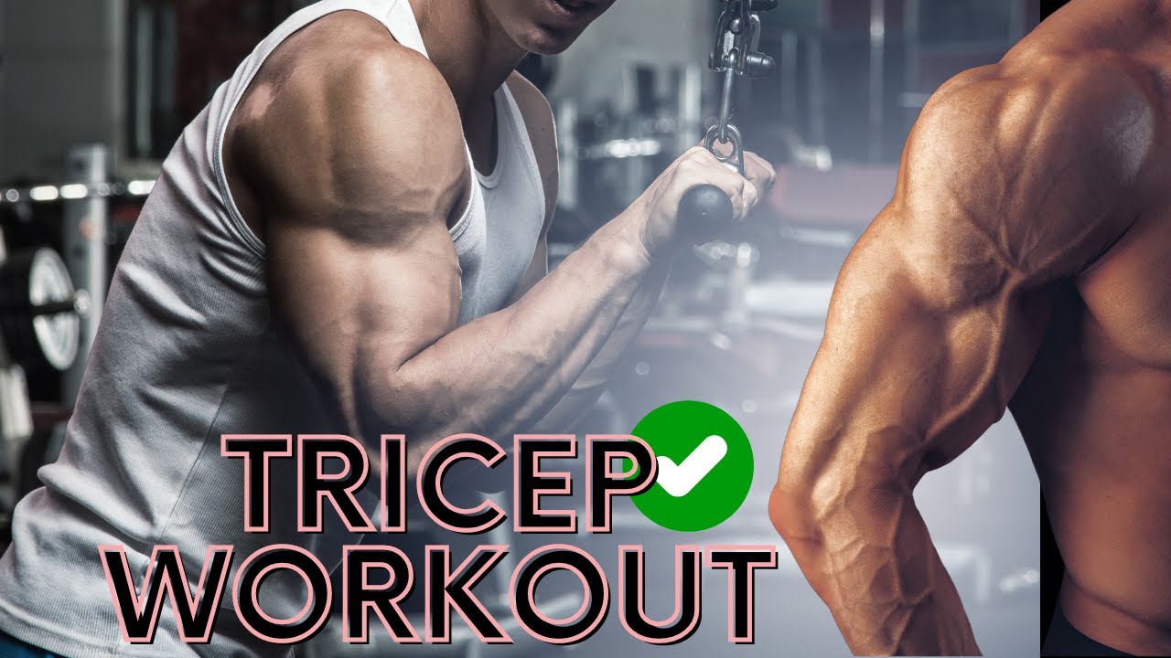 4 Best Tricep Exercises For Huge Arms😈 Tricepsworkout Youtube