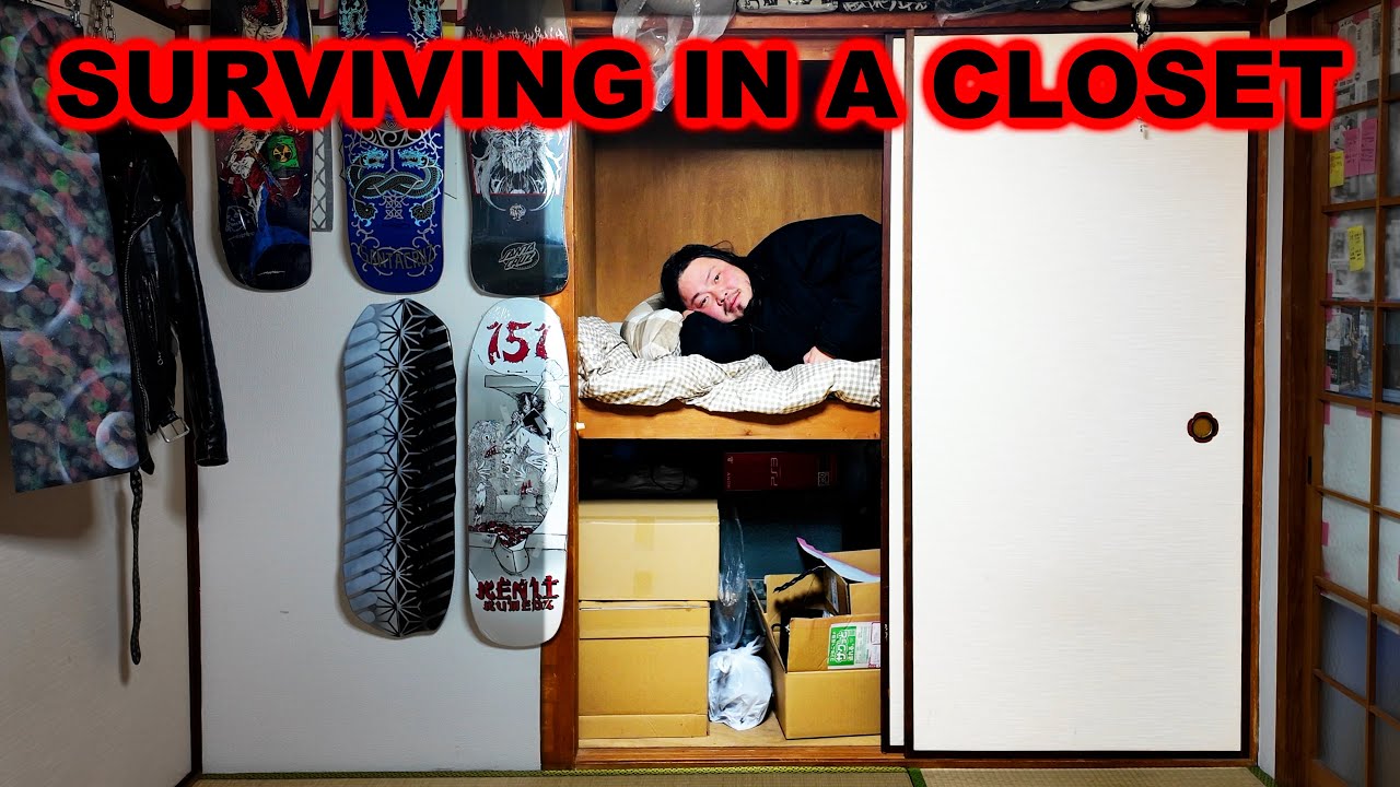 I’m Homeless and Surviving in My Friend’s Closet - YouTube