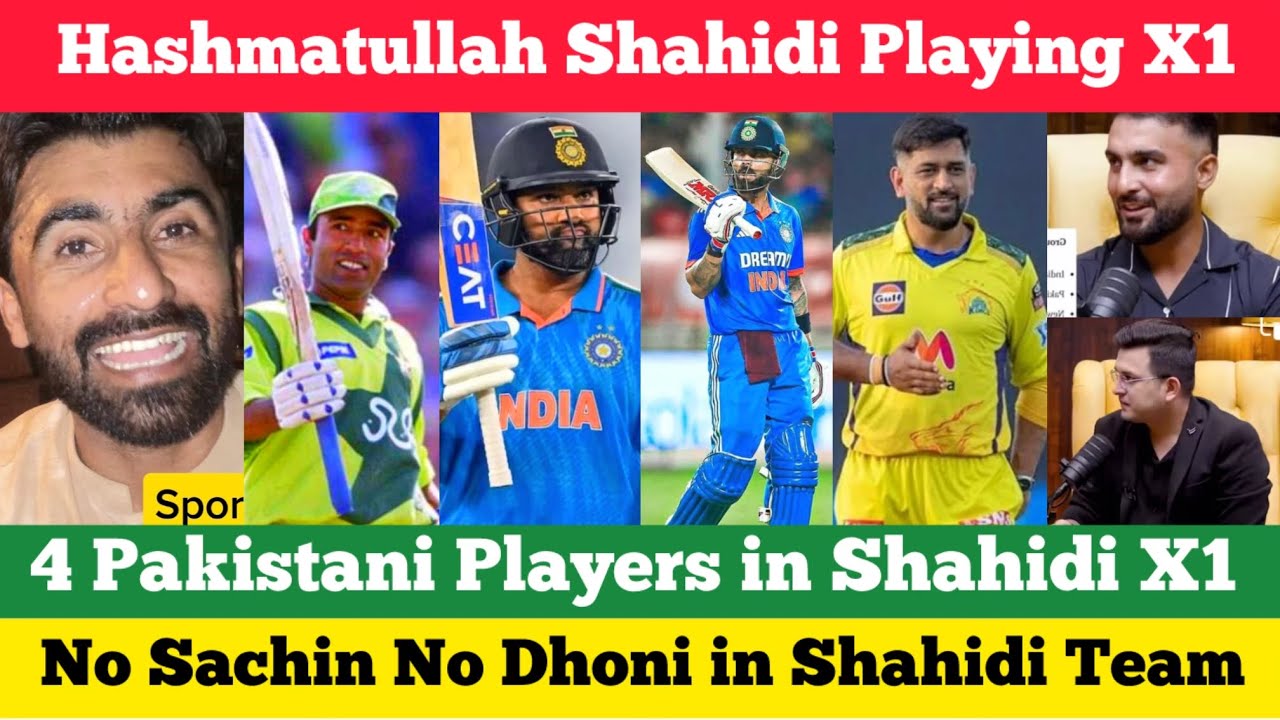 hashmatullah shahidi playing 11 | shubhankar mishra | pakistan reaction ...