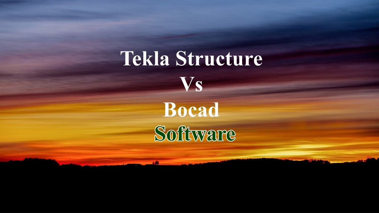 Tekla structure vs Bocad software difference || TeklaBD || Engr Maidul ...