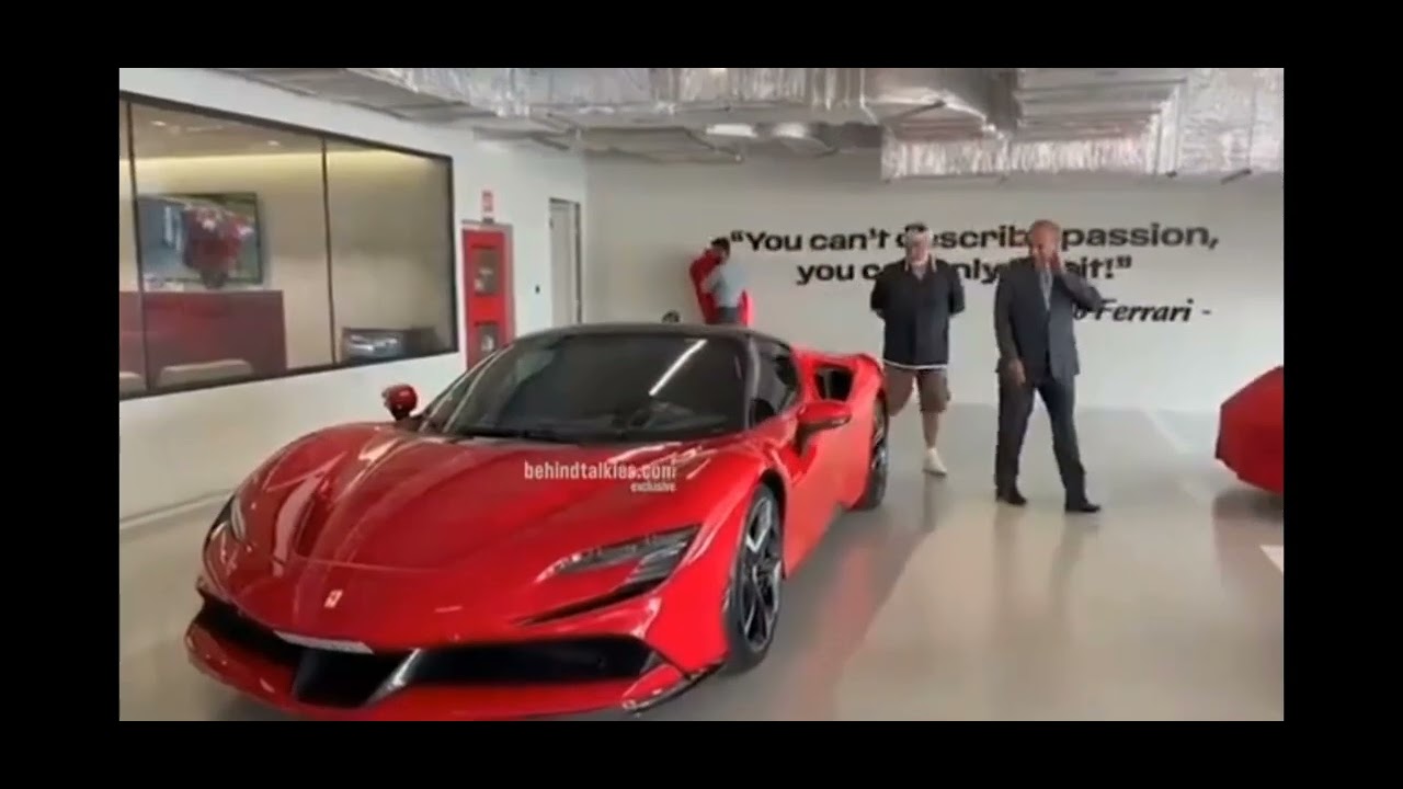 Ajith Kumar new ferrari car opening lastest rare video recently#vijay# ...