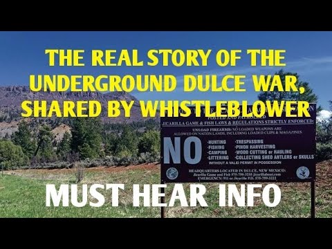 #DOGMAN, THE REAL STORY OF THE UNDERGROUND DULCE WAR SHARED BY ...