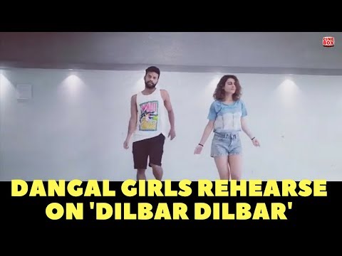 Dangal girls rehearse on 'Dilbar Dilbar'