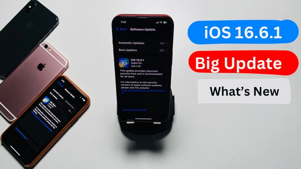 iOS 16.6.1 Update Released - What’s New ? - YouTube