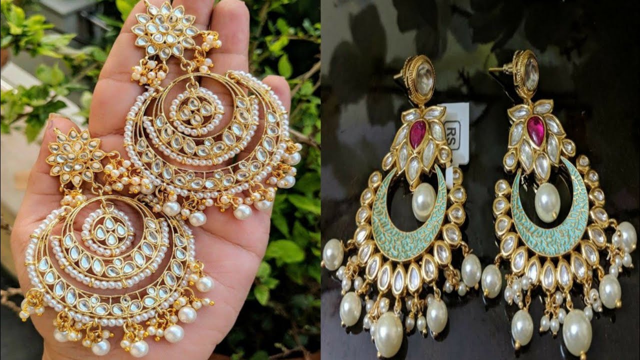 Beautiful Moti Earrings Designs Collection | Latest Earrings Designs ...