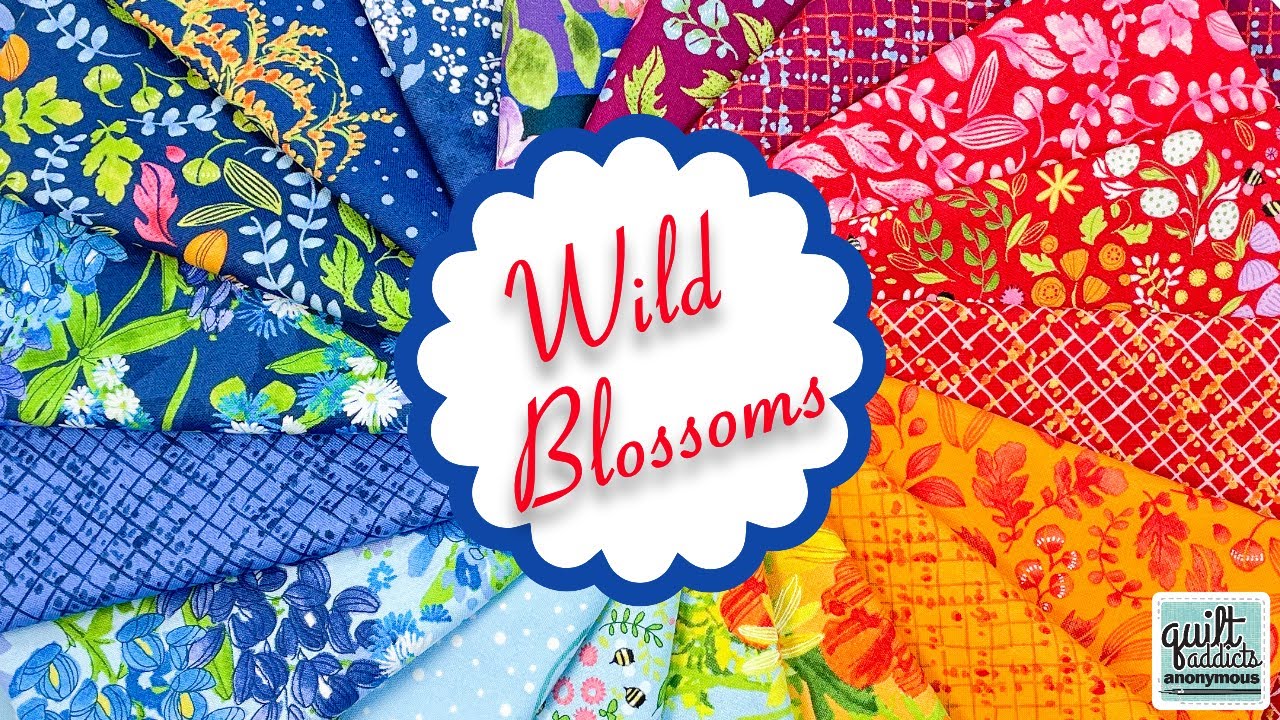 This Moda fabric is perfect for a summer quilt! - YouTube