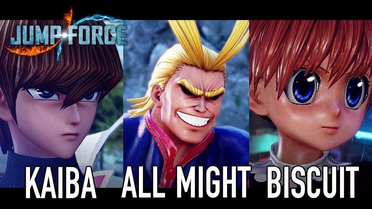 Jump Force – PS4/XB1/PC – Seto Kaiba, All Might, Biscuit Krueger DLC ...