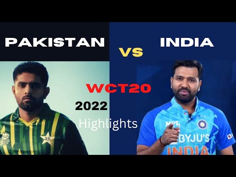 Pakistan Vs India wt20 highlights 2022 | pak vs india match 16 ...