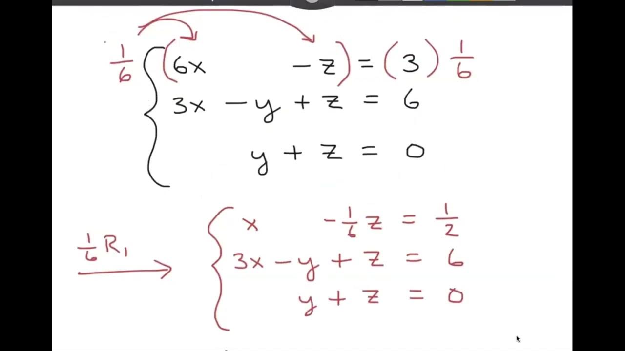 2.1 Systems of Linear Equations with Unique Solutions part 1 - YouTube