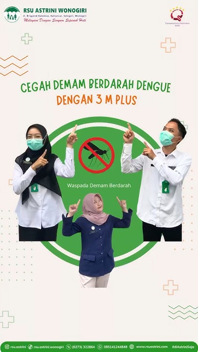 Tips Cegah DBD Dengan 3M plus 3M #rsuastrini - YouTube
