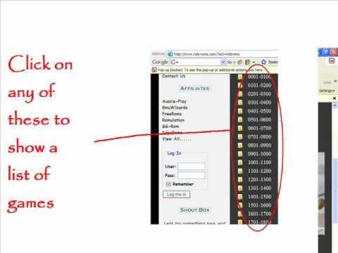 Guide how to Download DS game ROMS for TTDS etc - YouTube