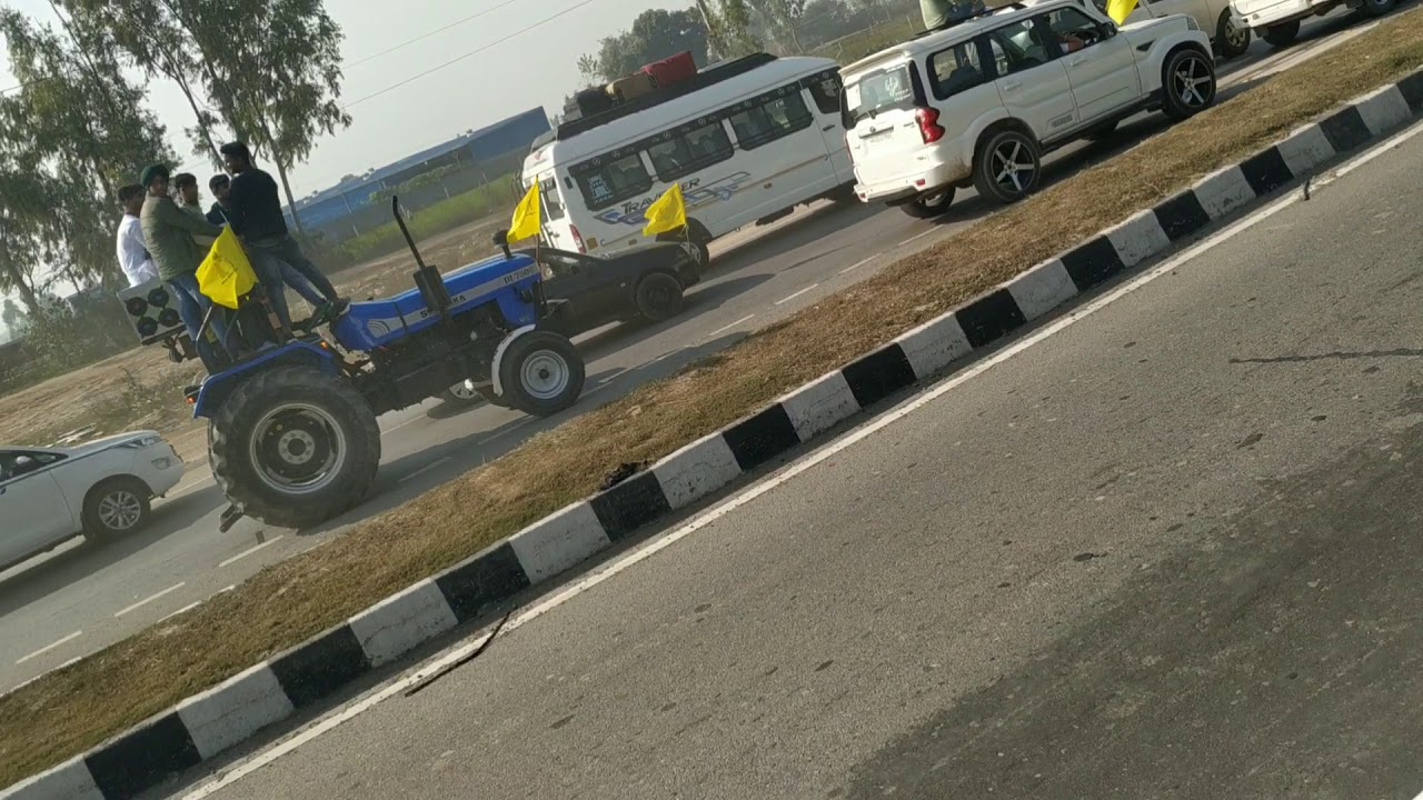 sarpanchi new punjabi song covered by video car rally modified - YouTube