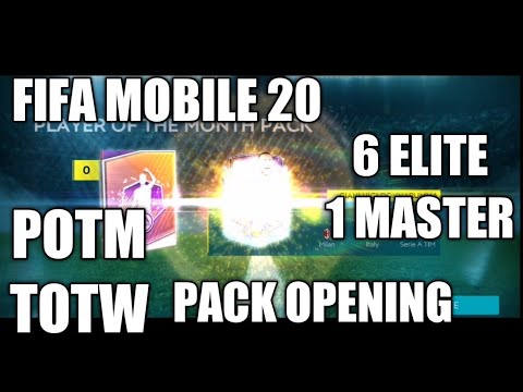 МНОГО ЕЛИТИ - - - POTM TOTW PACK OPENING - - - FIFA MOBILE 20 (БГ Аудио ...