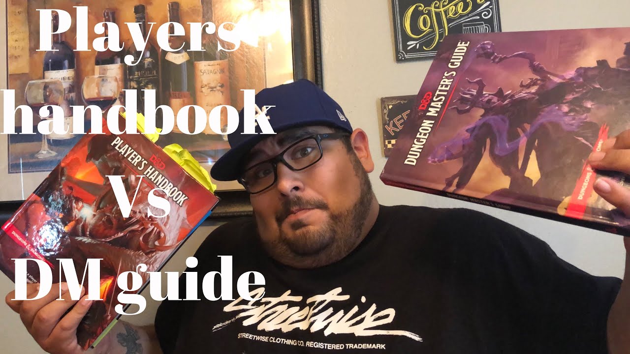 Players handbook vs DM guide D&D for new DM’s - YouTube