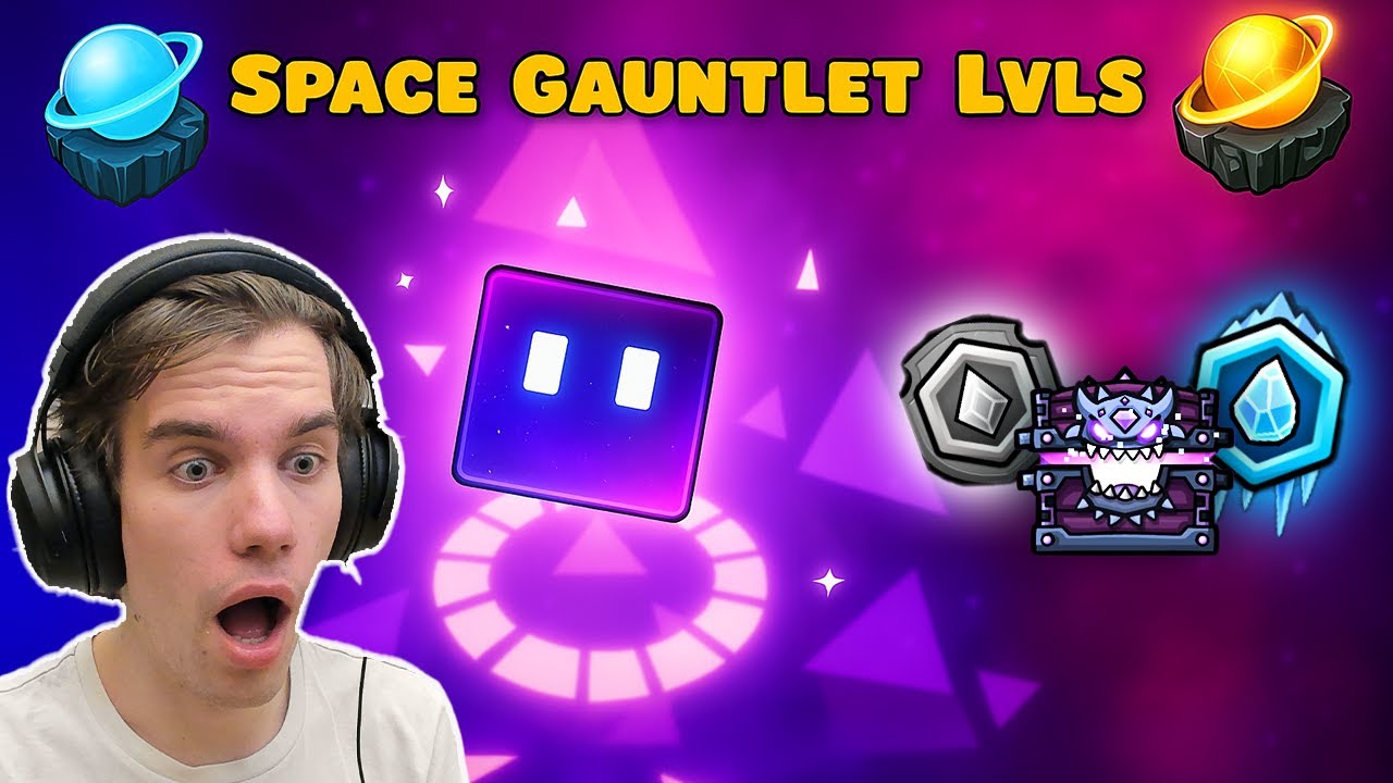 NEW AMAZING Space Gauntlet levels!│MORE!│Geometry Dash 2.2 - YouTube