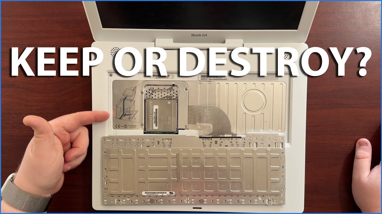 Will This Broken iBook G4 Work? - YouTube