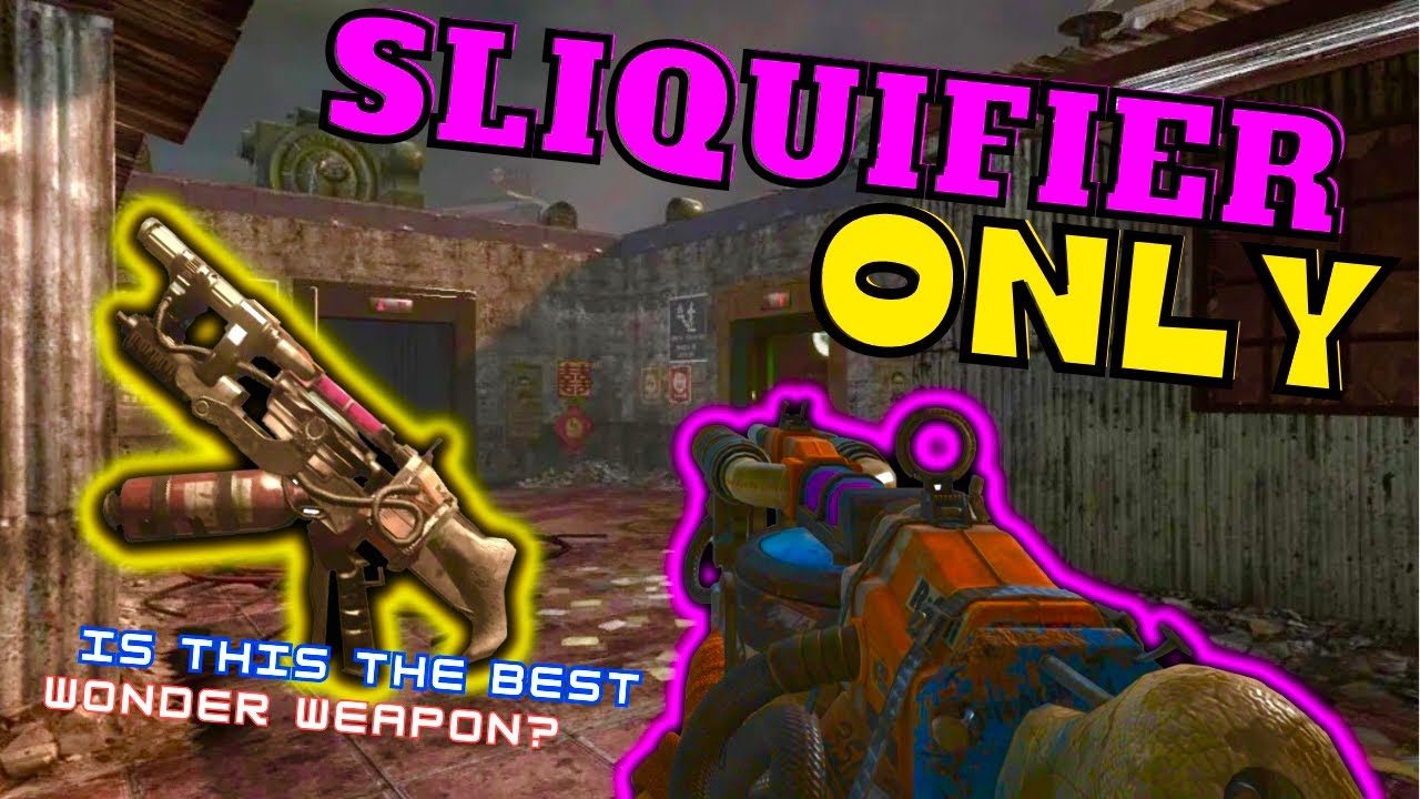 Sliquifier ONLY on Die Rise… | Black Ops 2 Zombies Challenges - YouTube