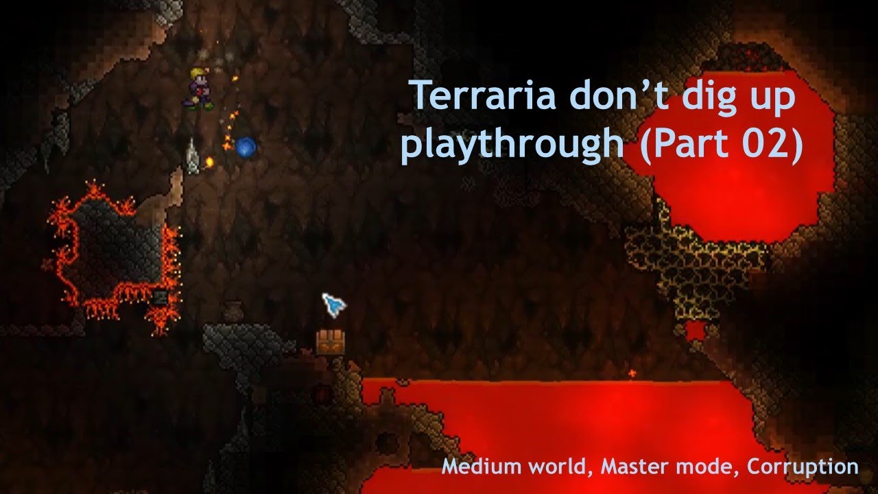 Upwards underground - Terraria don't dig up / remix seed playthrough ...