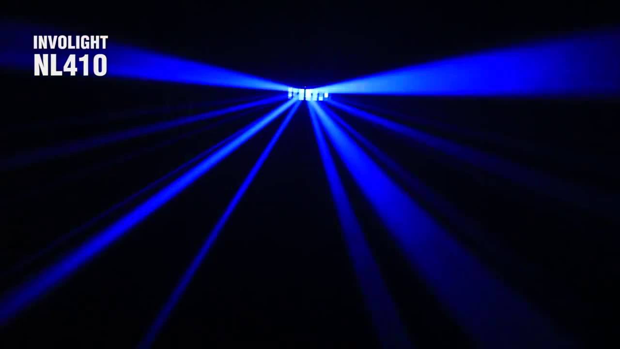 Involight NL410 LED-es disco fényeffekt - YouTube