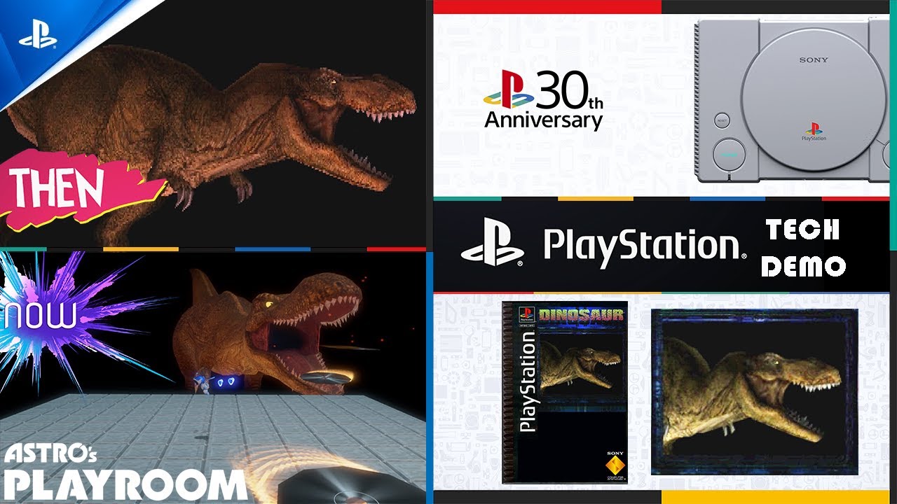The T-Rex That Showcased The Power of PlayStation® (1994) | PlayStation ...