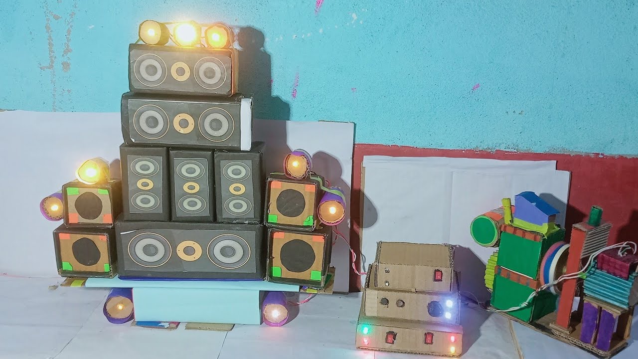 mini DJ set up with generator || mini DJ truck loding with generator ...