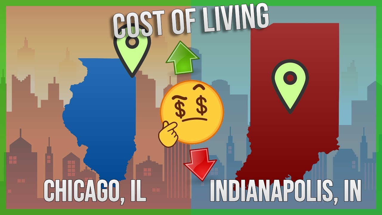 Chicago, IL vs Indianapolis, IN Cost of Living/Travel Price 2025 ...