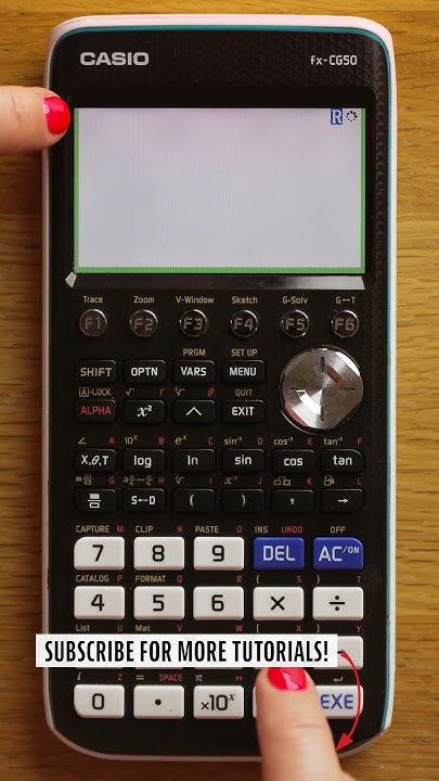 [Casio fx-CG50 tutorials] Exam Mode #shorts - YouTube