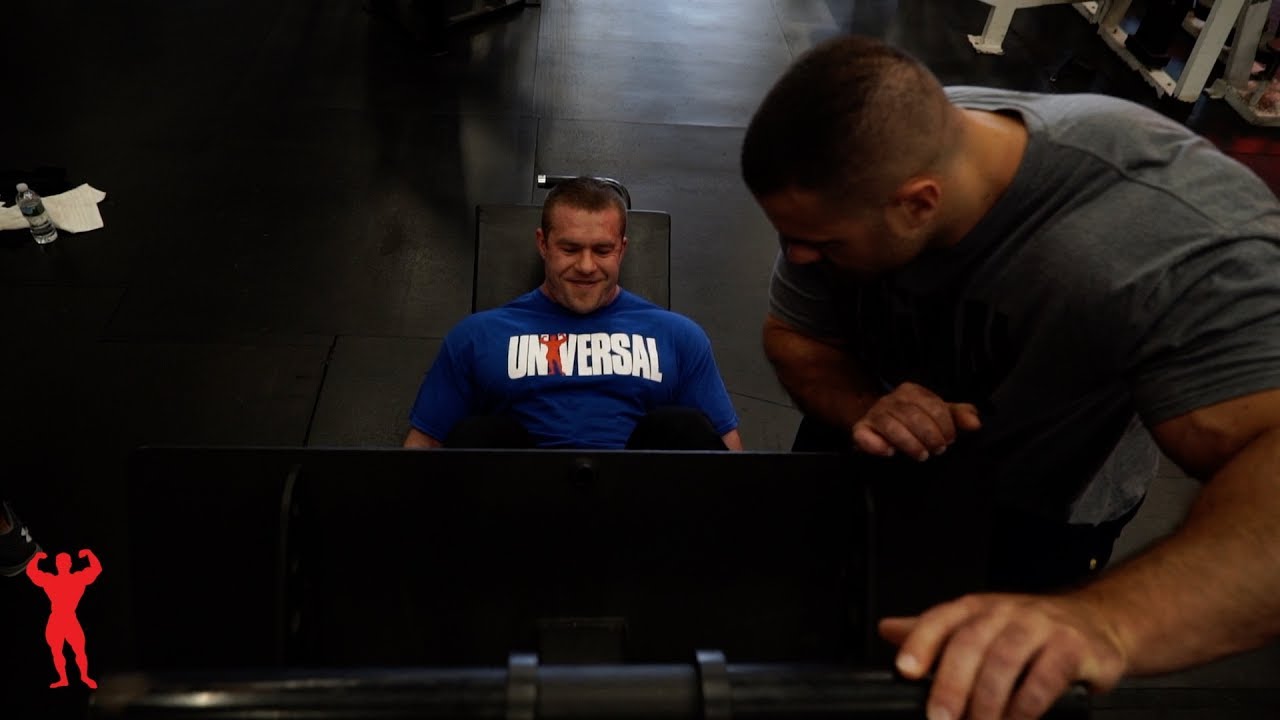Intense Rehab Leg Day with Chris Tuttle and Evan Centopani - YouTube