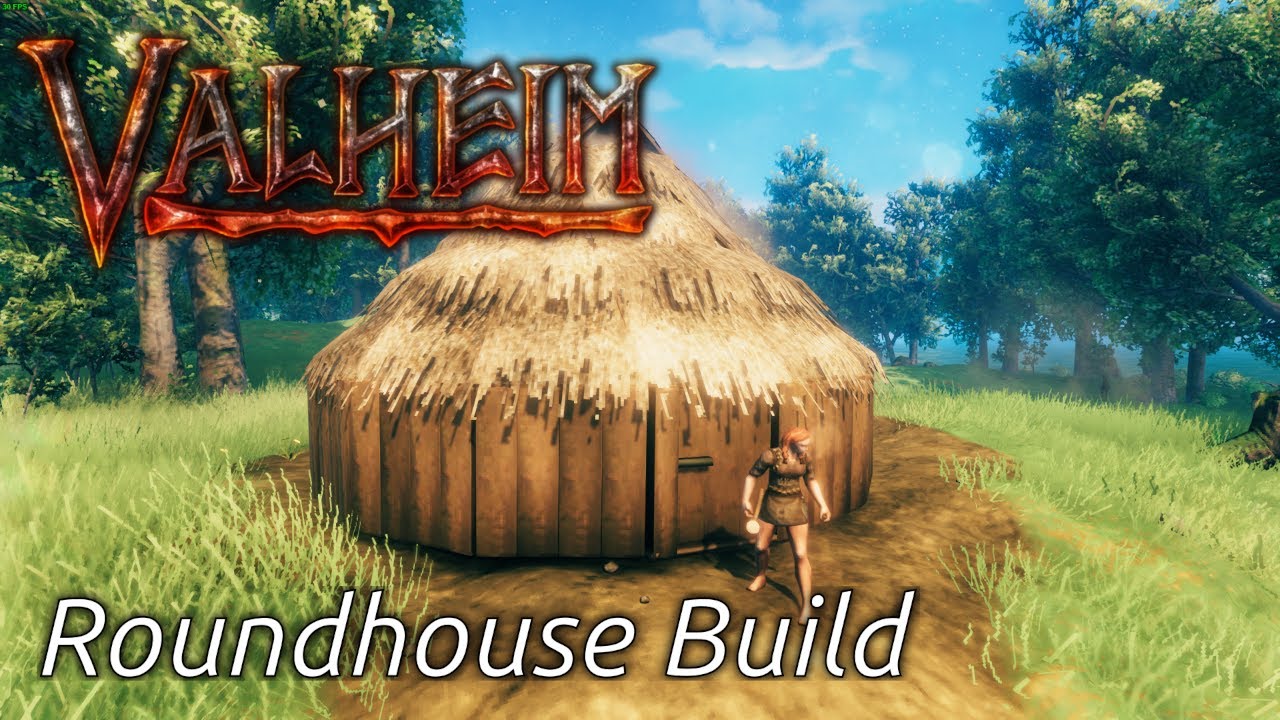 Valheim Roundhouse Build - YouTube