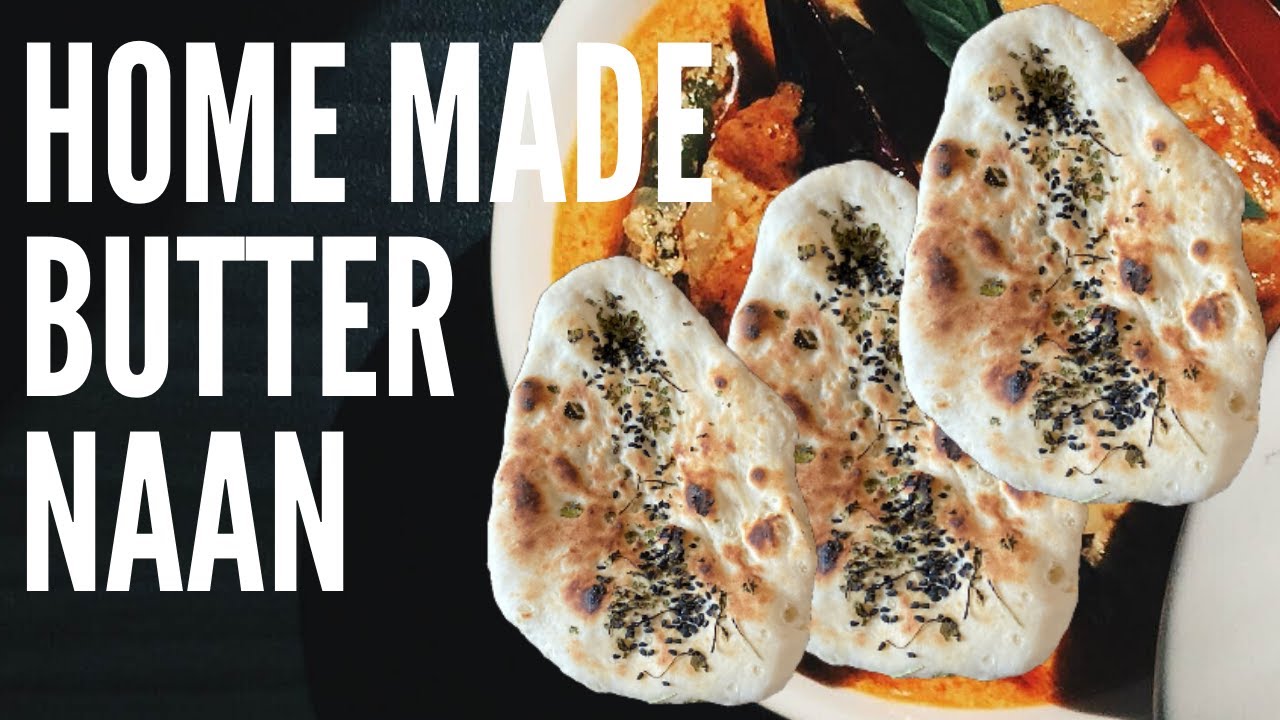 Butter Naan recipe | How to make Butter Naan at Home on Tawa | No Yeast ...