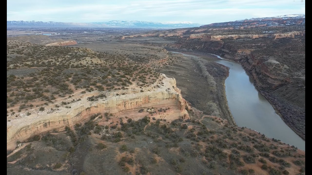 Western Slope Colorado 4k Drone footage Early March 2023 - YouTube