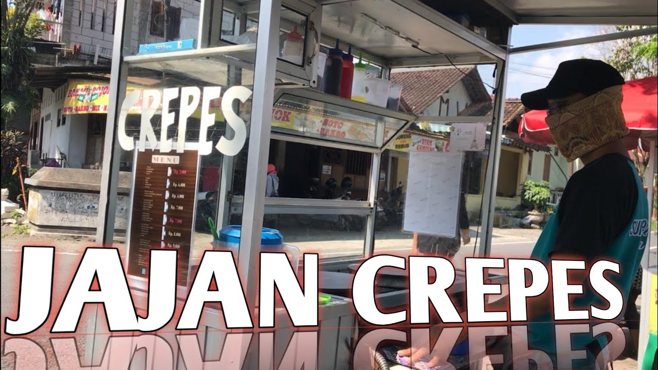 Jajanan CREPES {} Janemaju Nguliner - YouTube