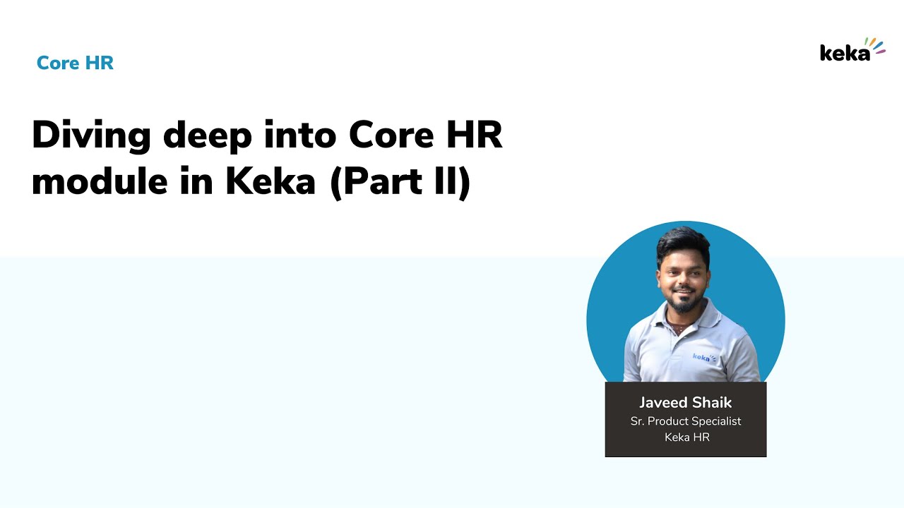 Exploring Core HR module of Keka (Part-II) | Expense & Asset Management ...
